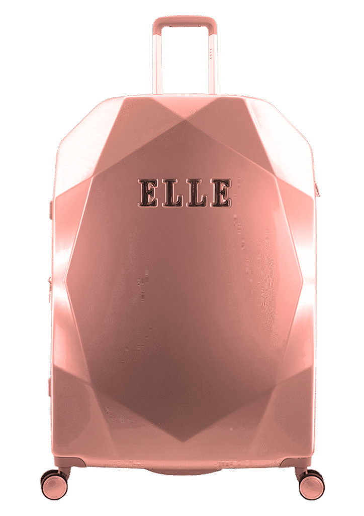 Duża walizka różowa (Diamond) - Navitor Poland